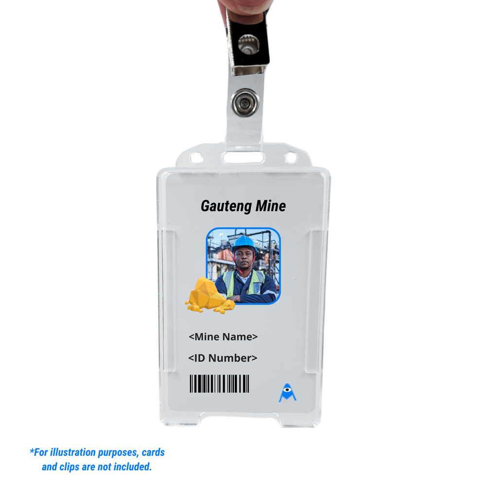 Portrait Clear card holder | Holding card vertically – Card Monster Sa