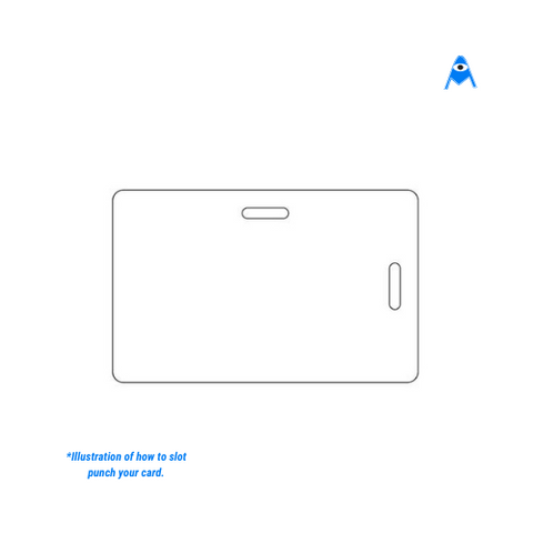 ID card slot punch| Punch your PVC ID cards – Card Monster Sa