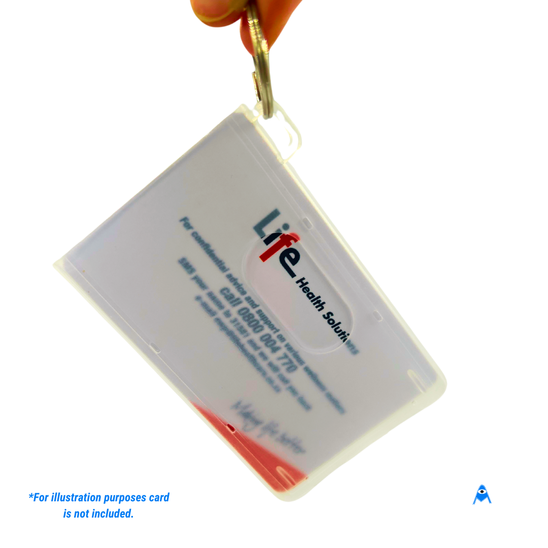 License card holder with keyring | Drivers license, medical aid ...