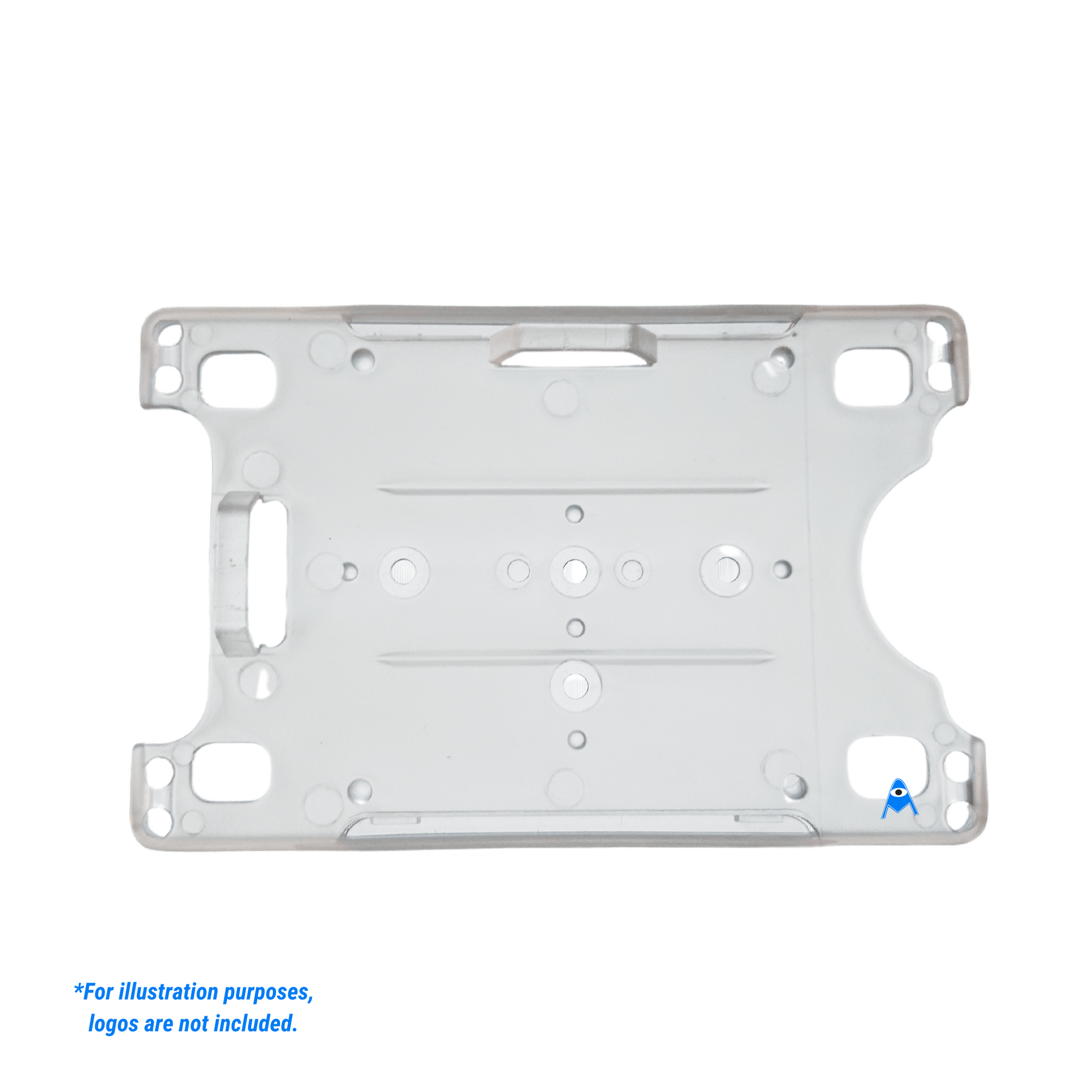 ID card holder | Frosted cardholder with 2 handles – Card Monster Sa