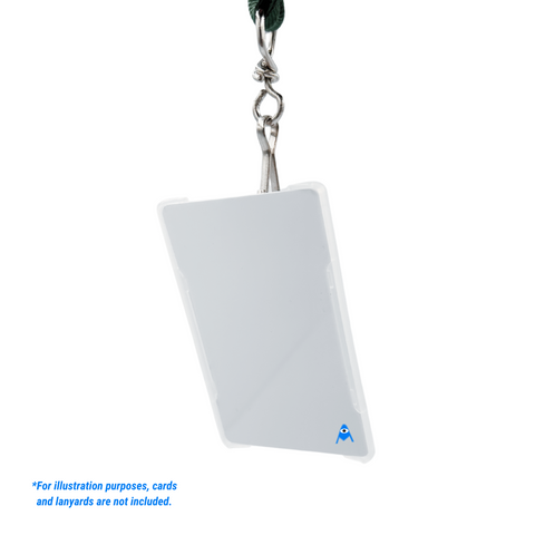 ID card holder | Frosted cardholder with 2 handles – Card Monster Sa