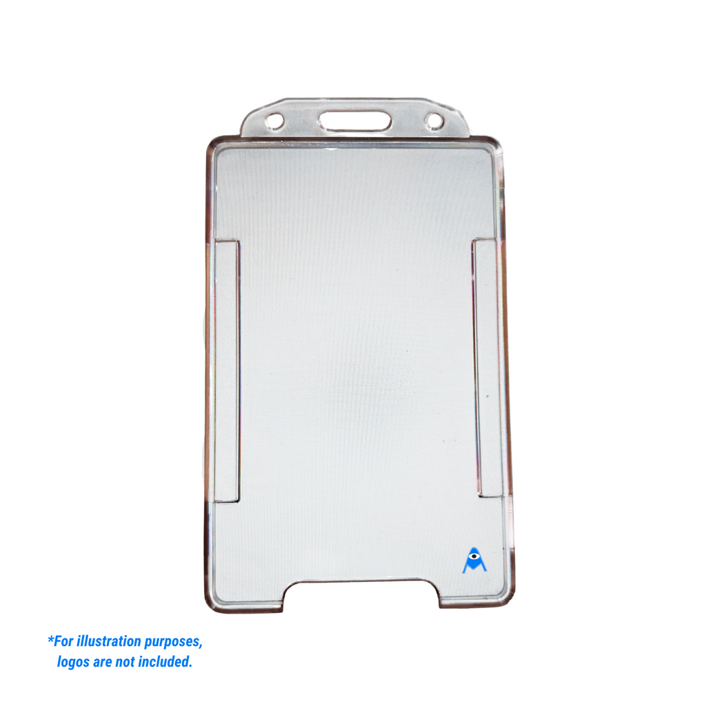 Portrait Clear card holder | Holding card vertically – Card Monster Sa