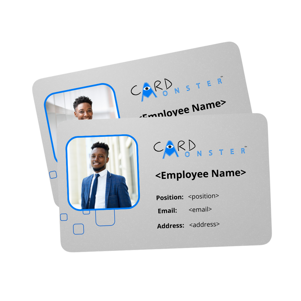 Plastic Employee ID Card | Keep your Businesses Safe – Card Monster Sa