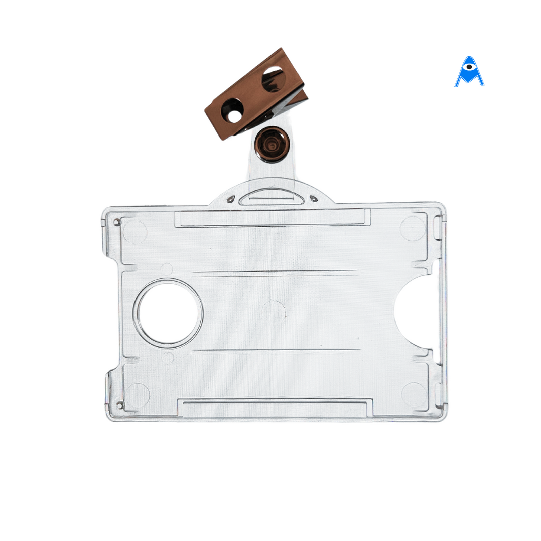 Clear badge card holders | Sturdy & Clear – Card Monster Sa