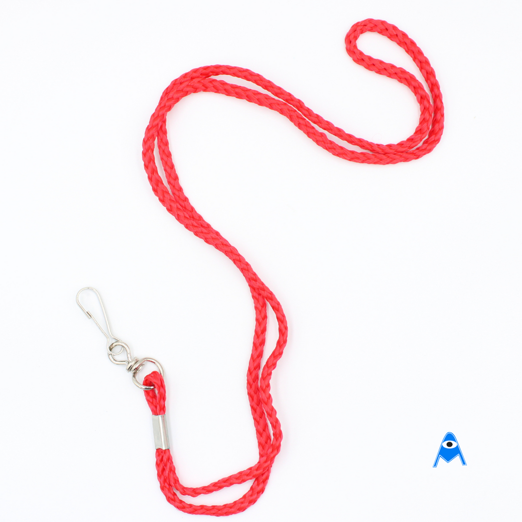 Red Lanyard Cord | Swivel Clip – Card Monster Sa