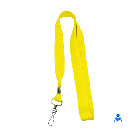 Yellow Flat Lanyard | Swivel Clip – Card Monster Sa